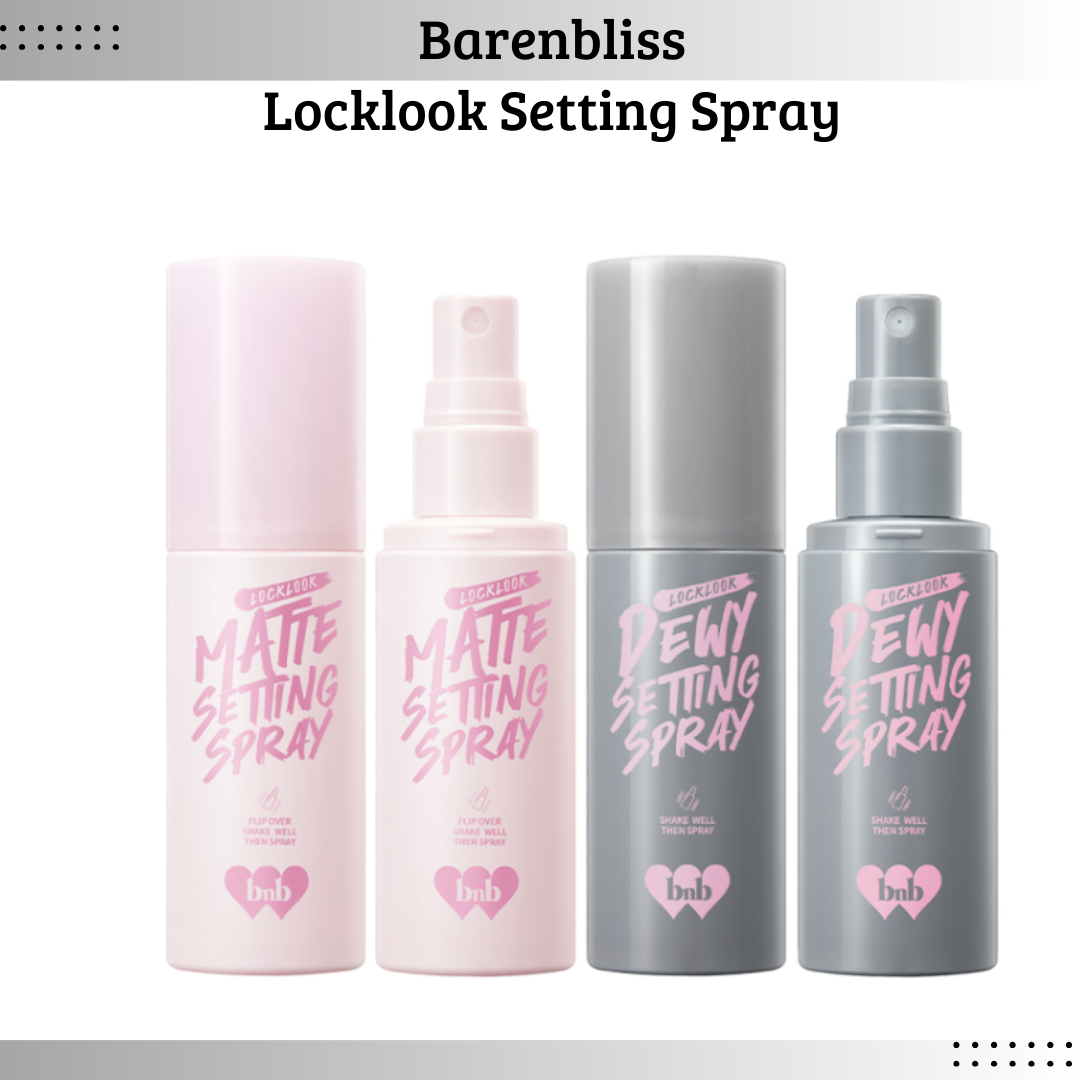 BNB Barenbliss Locklook Setting Spray 110ml/Matte Setting Spray/Dewy ...