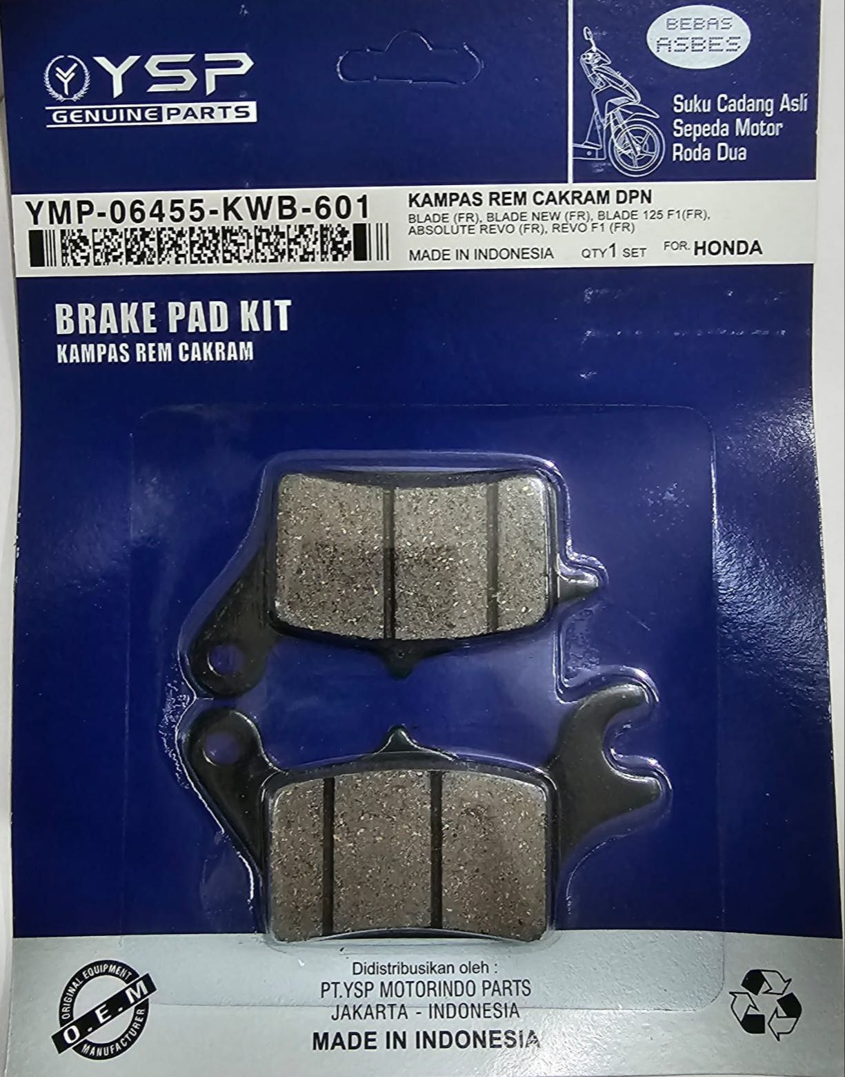 ( CM ) ( press ) DISPAD YSP BLADE BLADE NEW BLADE 125 FI REVO ABS REVO FI ( YSP OEM Quality ...