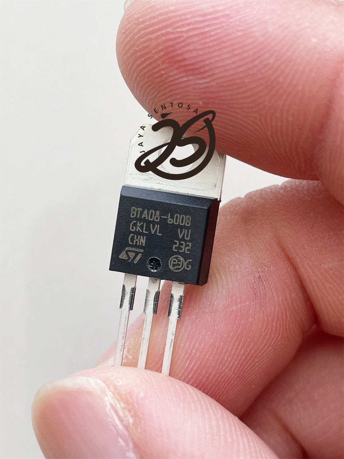 BTA08 ASLI ORIGINAL BTA08-600B ORI TRIAC 8A 600 BTA 08 600B TRANSISTOR ...