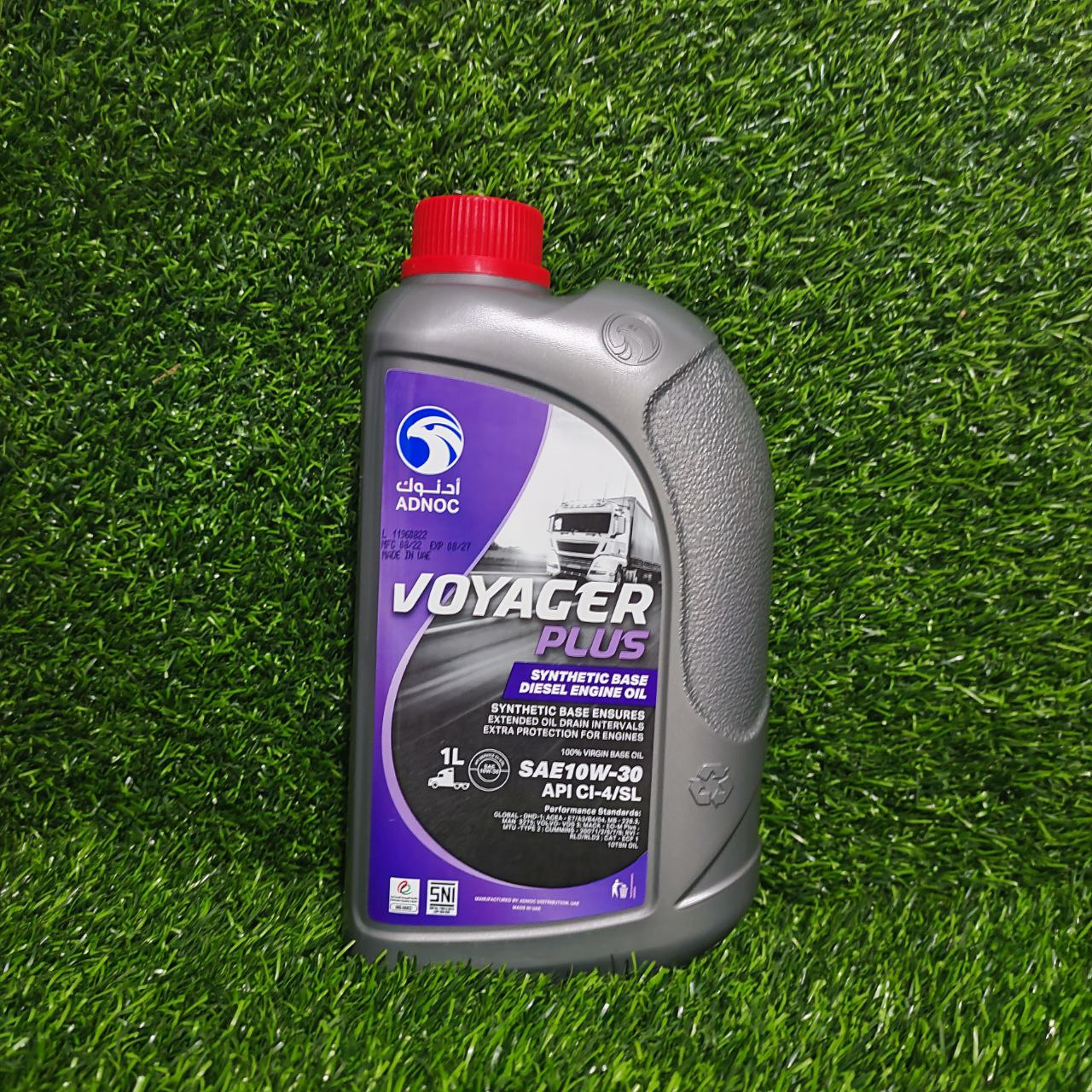 Adnoc Voyager Plus 10W30 API Ci-4/SL 1 Liter | Lazada Indonesia