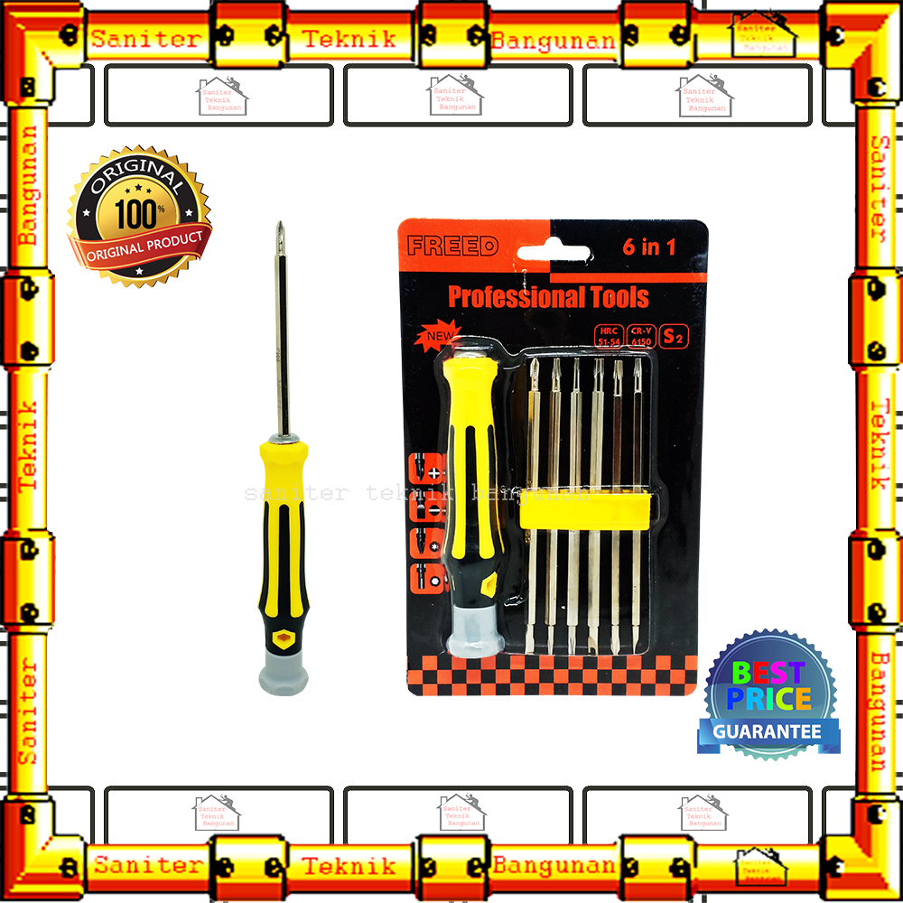 Freed Obeng Set - Obeng Hp - Obeng Mini - Obeng Kecil - Obeng Laptop ...