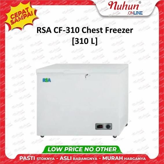 RSA CF-310 Chest Freezer [310 L] | Lazada Indonesia