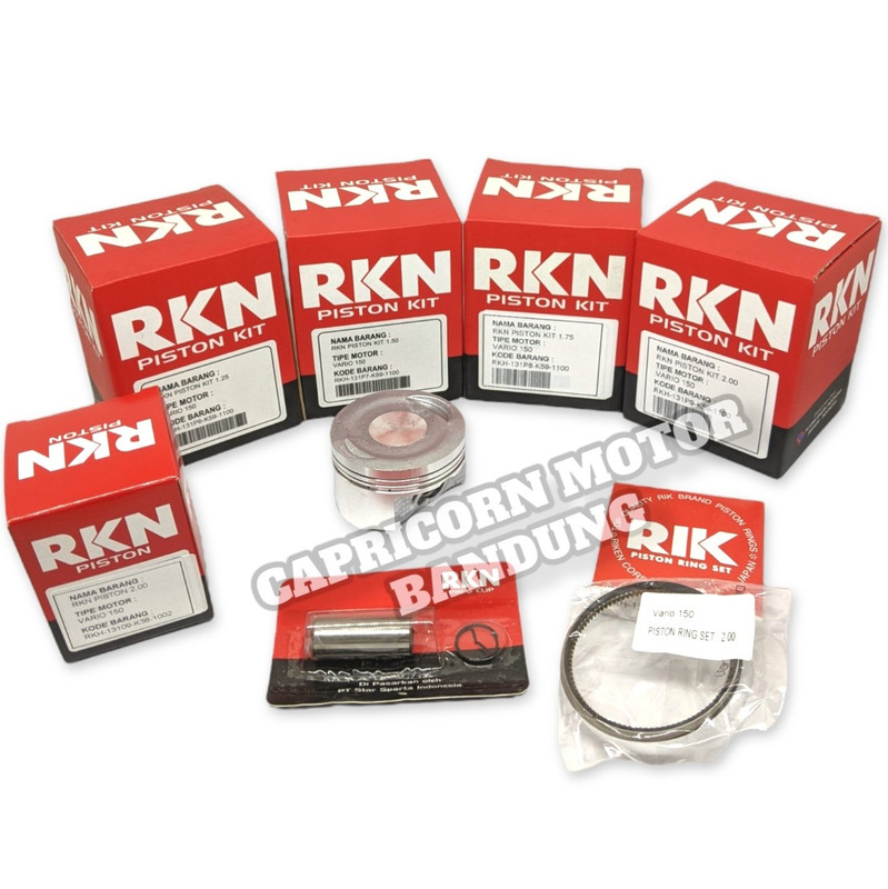 Piston Kit VARIO TECHNO 150 LED RKN oversize STD 125 150 175 200 ...