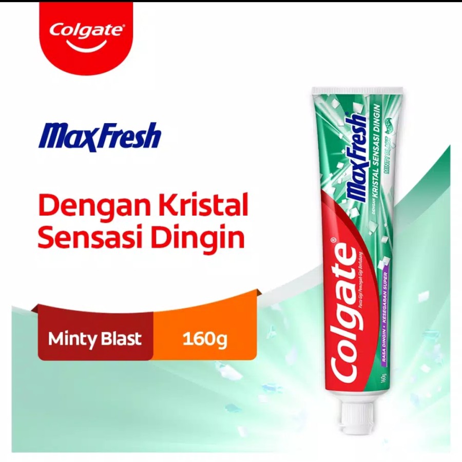 Colgate toothpaste odol pasta gigi max fresh 160g | Lazada Indonesia