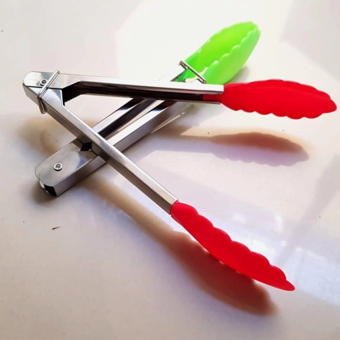 PGC - penjepit gorengan warna warni - capit makanan kue roti - Kuning ...