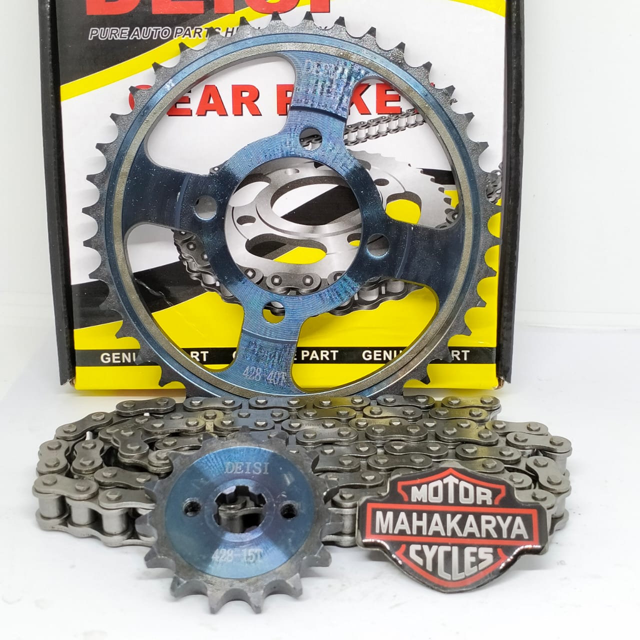 GEARSET GIRSET GEAR SET GIGI TARIK GIR PAKET SPROCKET SET SUPRA SUPRA X ...