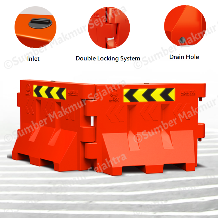 Road Barrier / Pembatas Jalan Lucky - LRB 118 | Lazada Indonesia