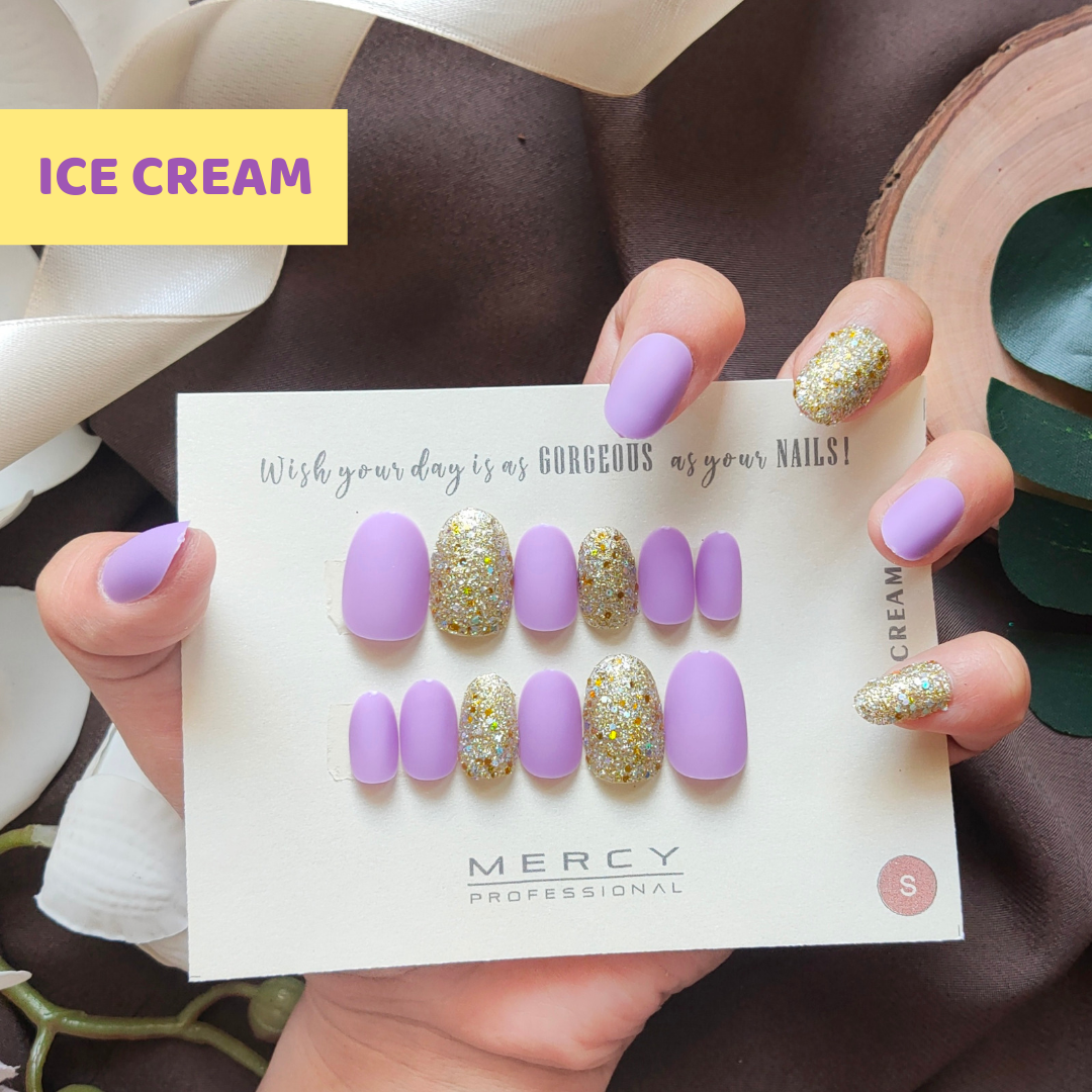 Pastry Collection Nail Art 3D Murah Kuku dan Lem MERCY Professional ...