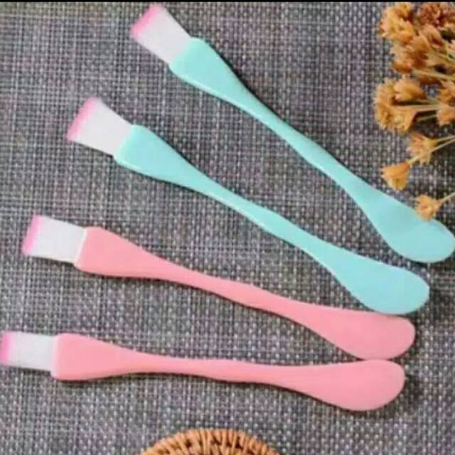 KUAS MASKER 2 IN 1 SPATULA + KUAS MASKER / Kuas Masker 2in1 Spatula 2 ...