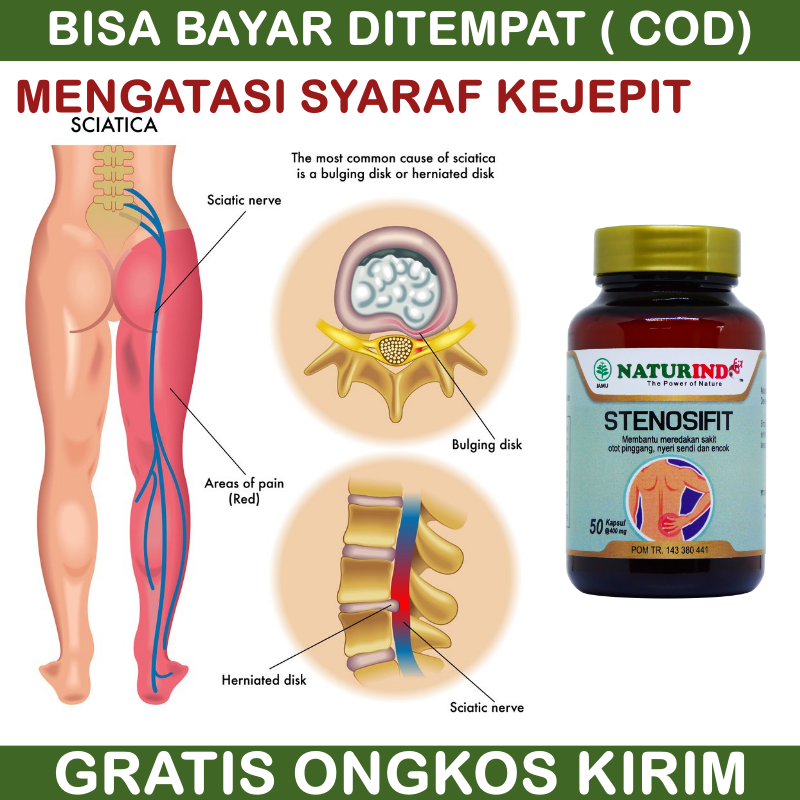 Suplemen Tulang & Sendi, Obat Syaraf Kejepit, Nyeri Pinggang, Pinggang Panas, Nyeri Sendi, Sakit ...