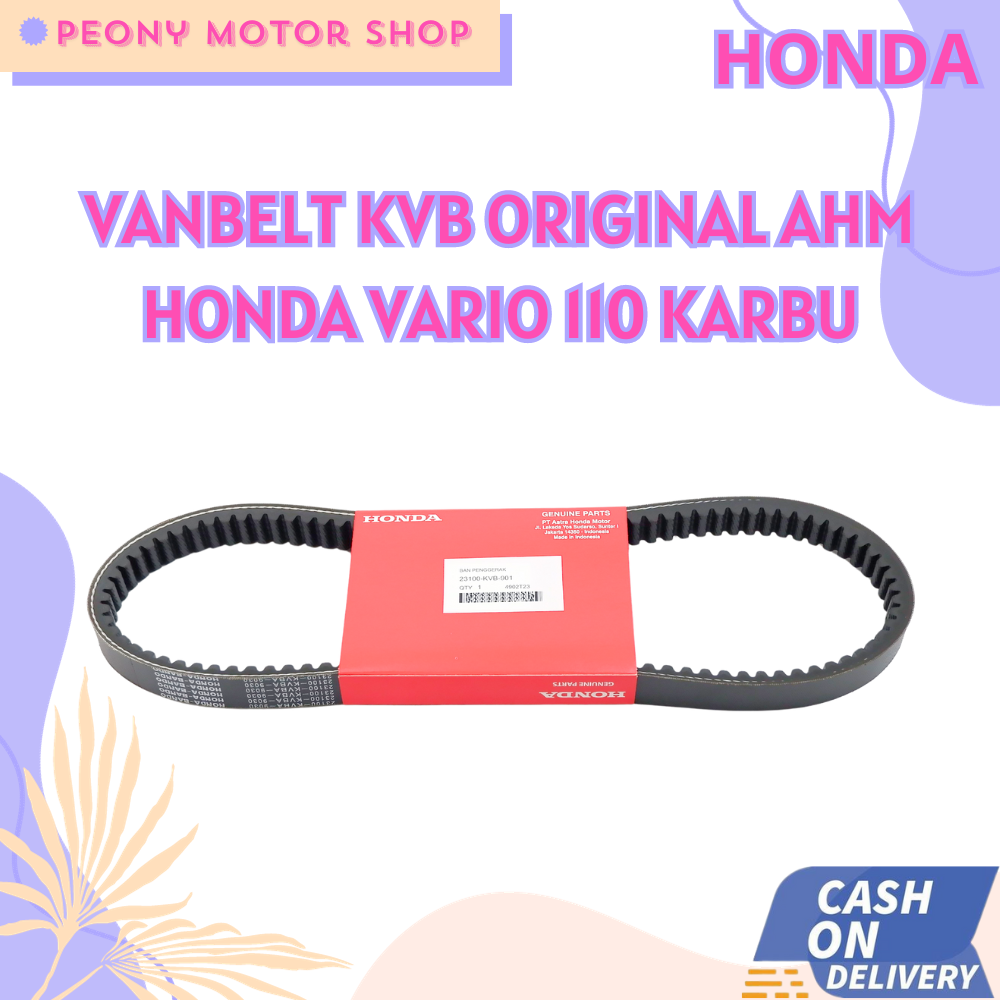 Vanbelt + Roller KVB Original AHM Honda Vario 110 CW / V-Belt Motor ...