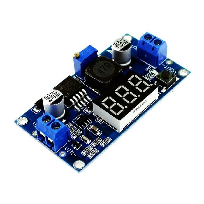 Modul Stepdown Step Down DC-DC 3A LM2596 S LM259S Display 7 segment ...