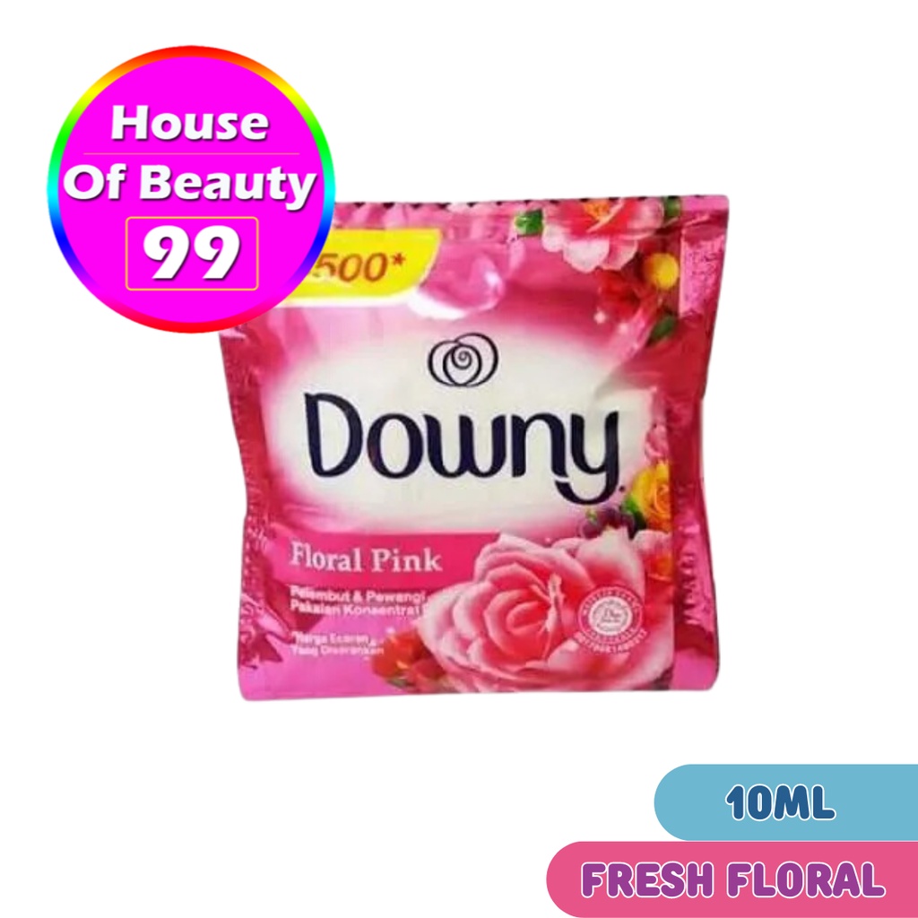 Downy Sachet Pelembut dan Pewangi Pakaian Floral Pink - 10ml | Lazada ...