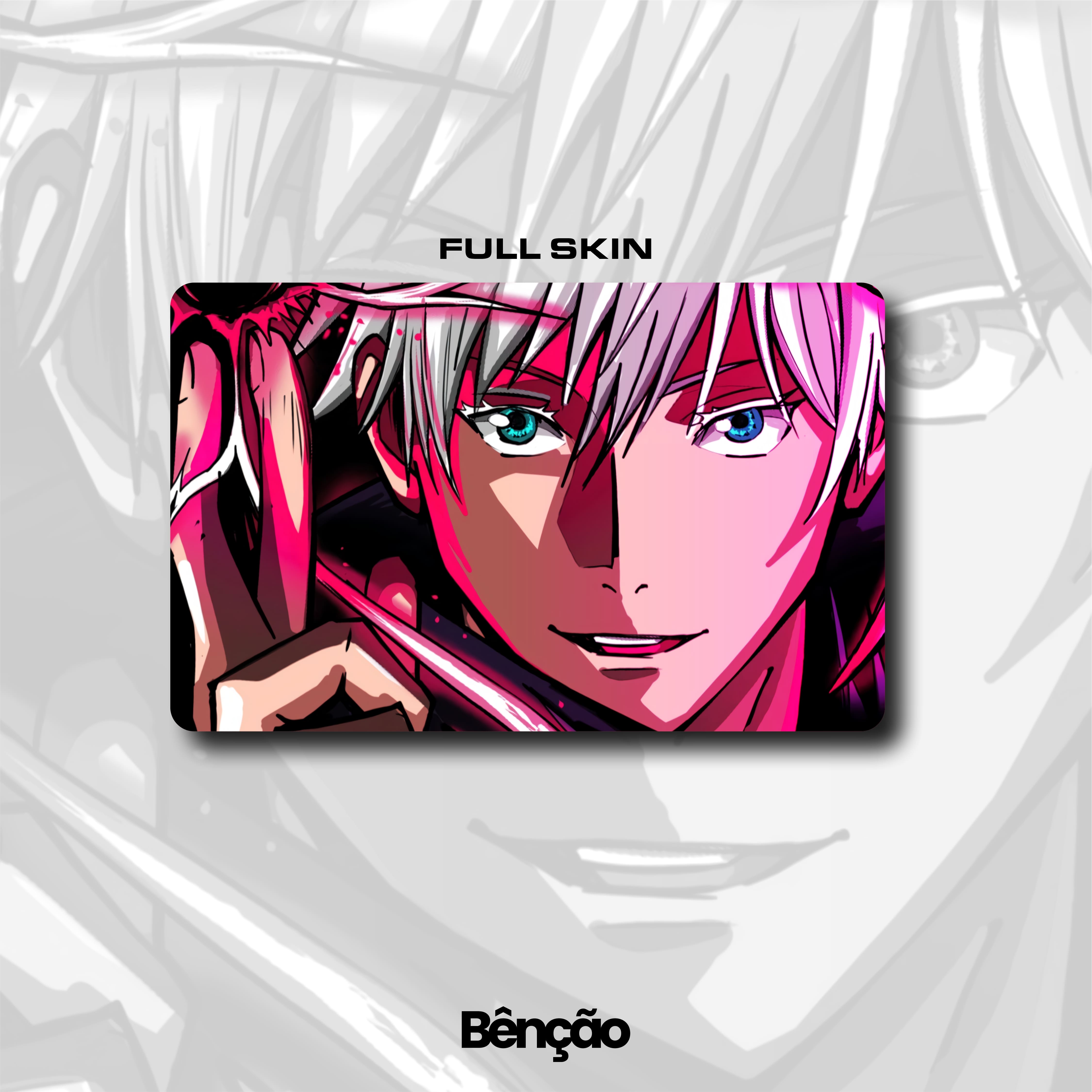 stiker kartu ATM (Skin Card) Hologram - Jujutsu Kaisen - Gojo Satoru ...