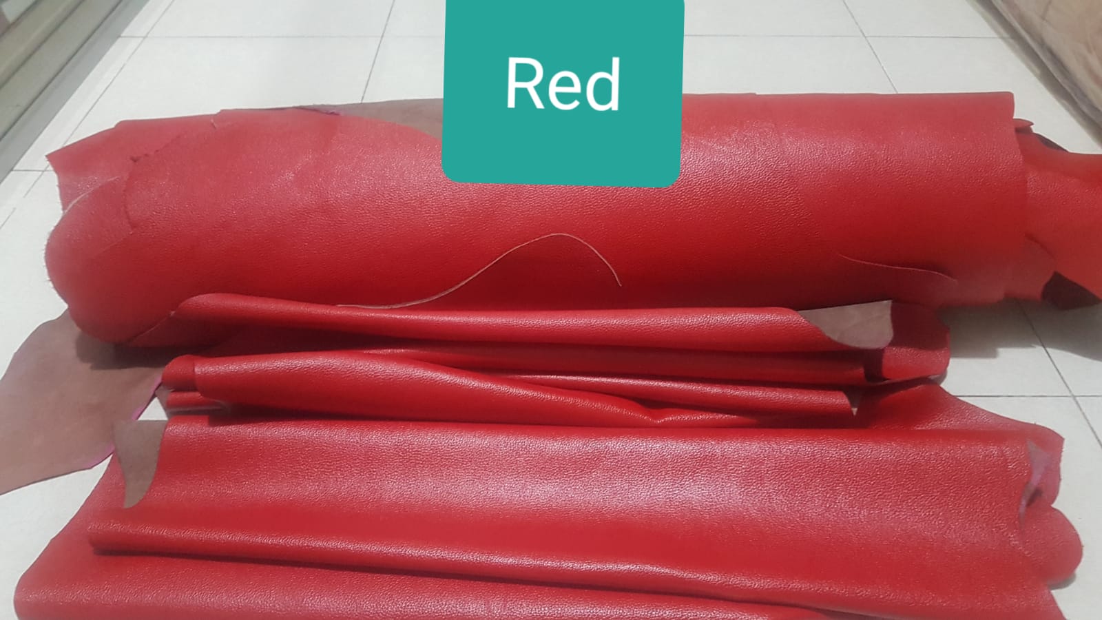 cuero Kulit Sapi lembaran samak motif mild jeruk soft bahan tas ...