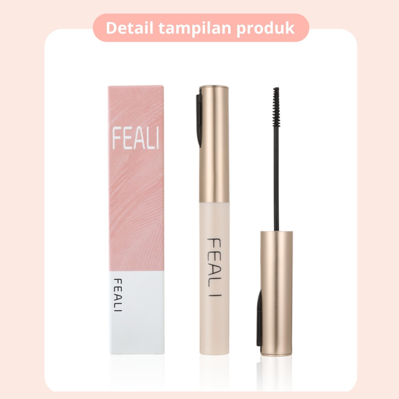 FEALI Mascara Waterproof Long Lasting Volumizing Lengthen Eye Lash ...