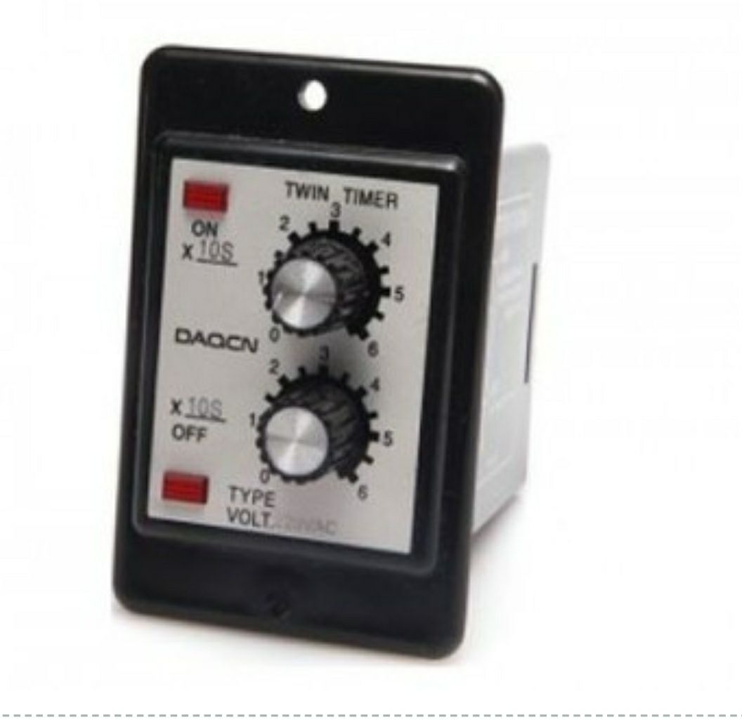 Timer And Relay Twin Timer Tipe Atdv Y 60s 60s Lazada Indonesia