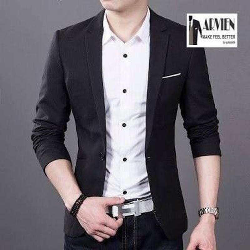 Blazer Pria Formal Slimfit 2023 Import Jaz Kantor Dewasa Keren Modern ...