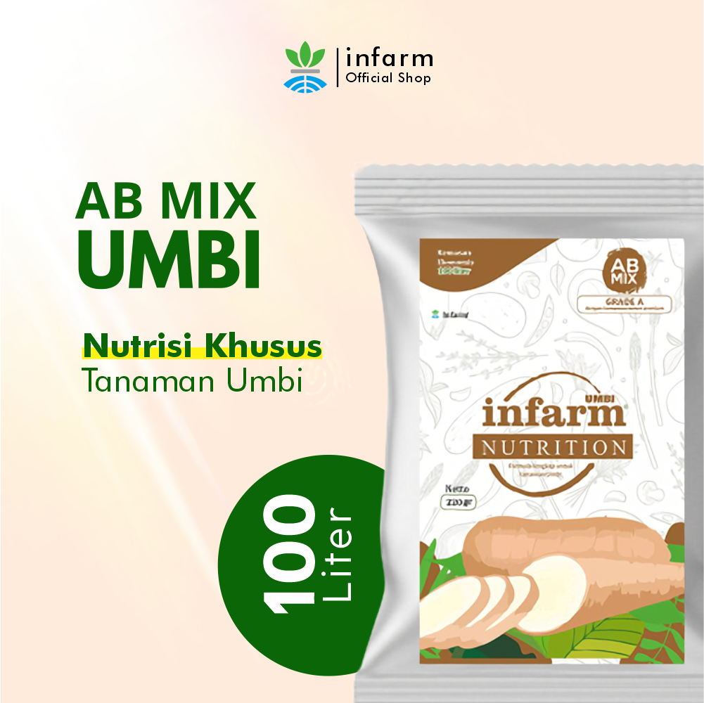 Infarm Nutrisi AB Mix Umbi Pupuk Organik / Hidroponik Untuk Tanaman ...