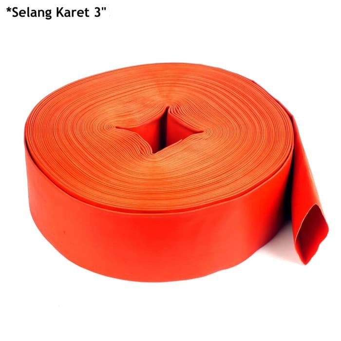 SELANG KARET TERPAL 3 INCH PER METER | Lazada Indonesia