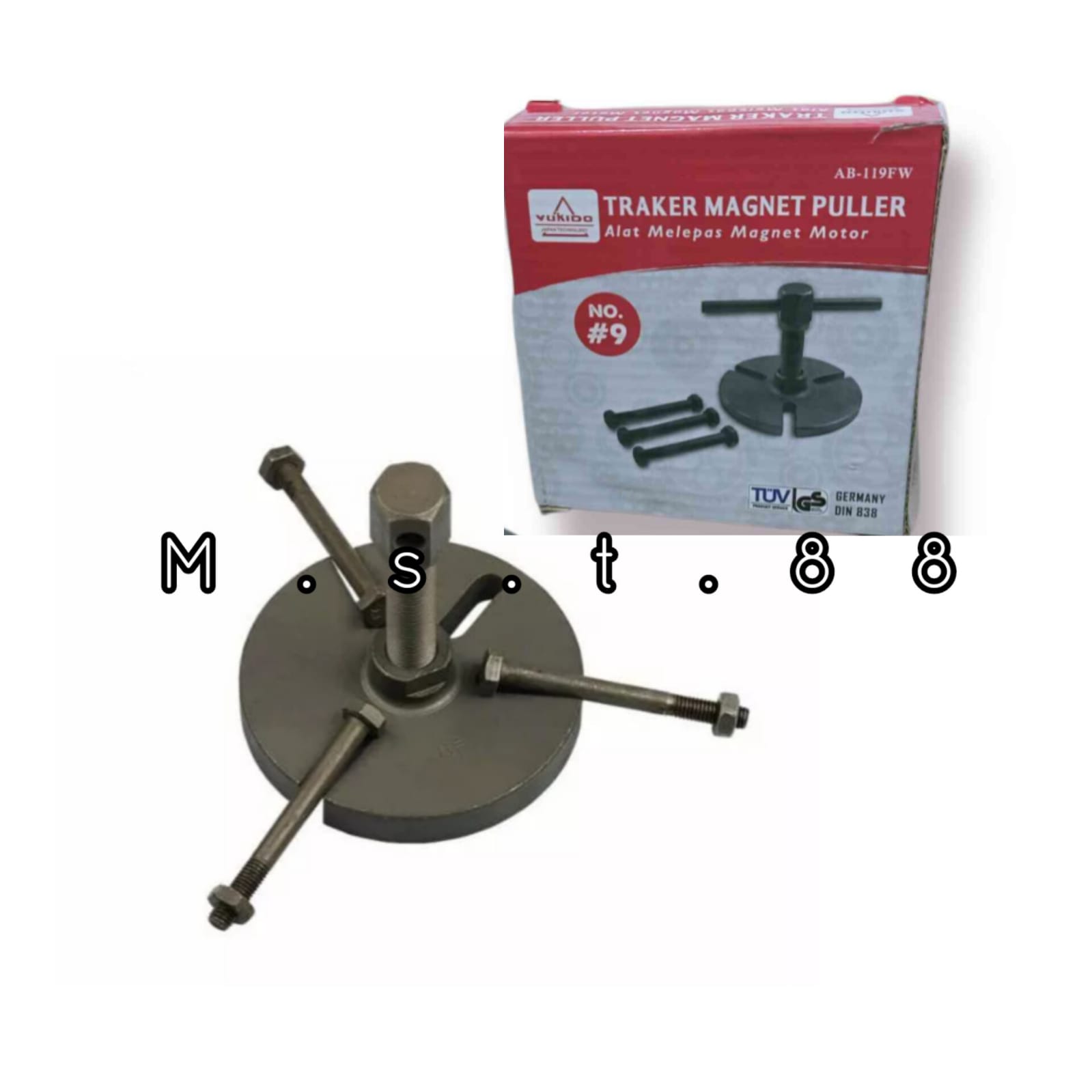 NEW YUKIDO Treker Magnet no 9 Magnet Puller no9 motor cvt tahanan ...