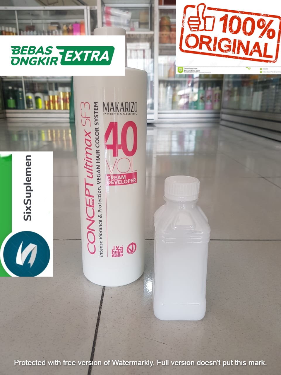 (200ml Repack) Makarizo Concept Ultimax Oxydant Cream Developer ...