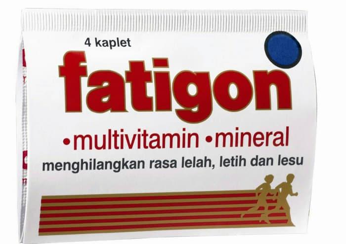PER STRIP FATIGON MULTIVITAMIN ISI 6 TABLET / VITAMIN DAYA TAHAN TUBUH ...