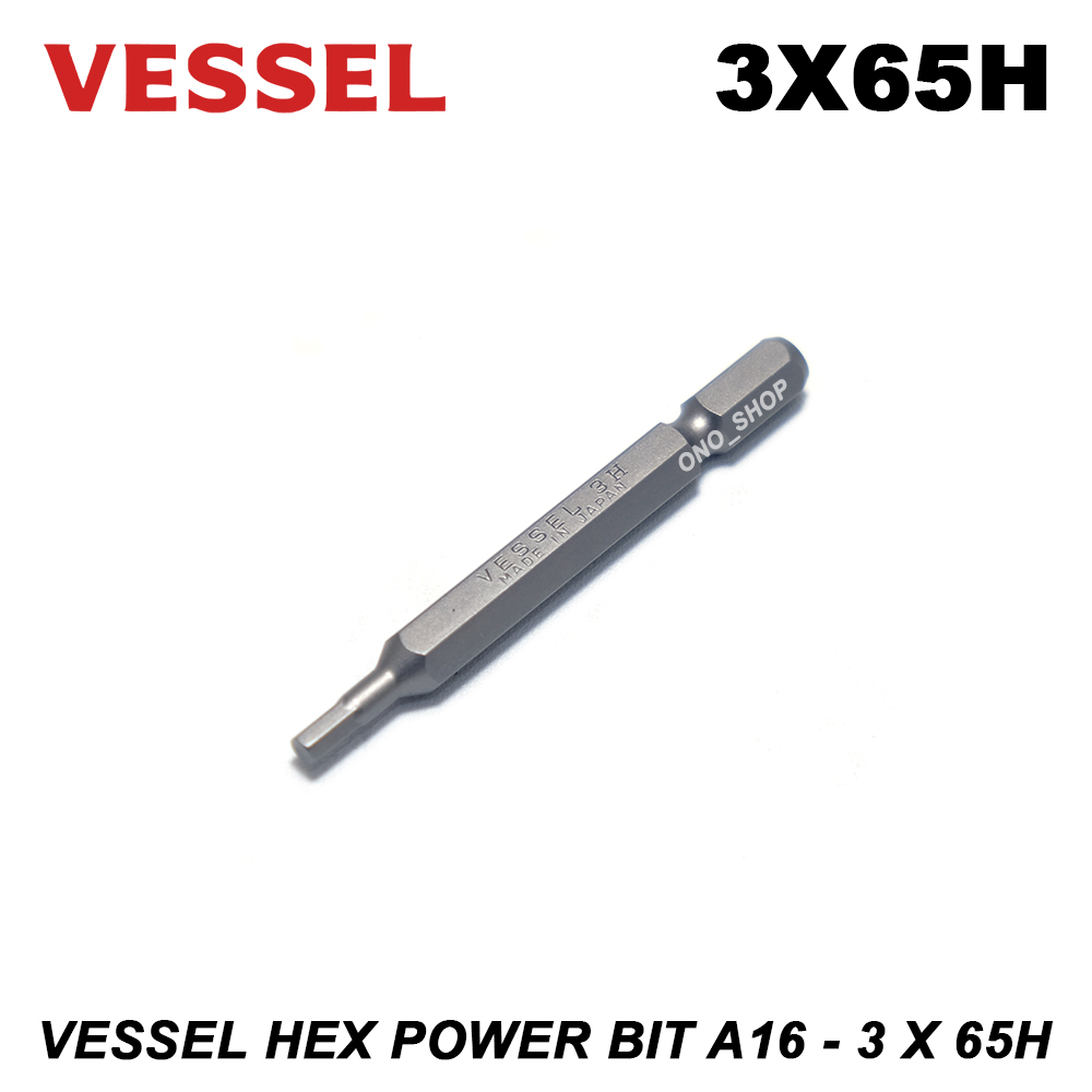 Vessel Hex Power Bit A16 - Mata Hexagonal - Made in Japan | Lazada ...