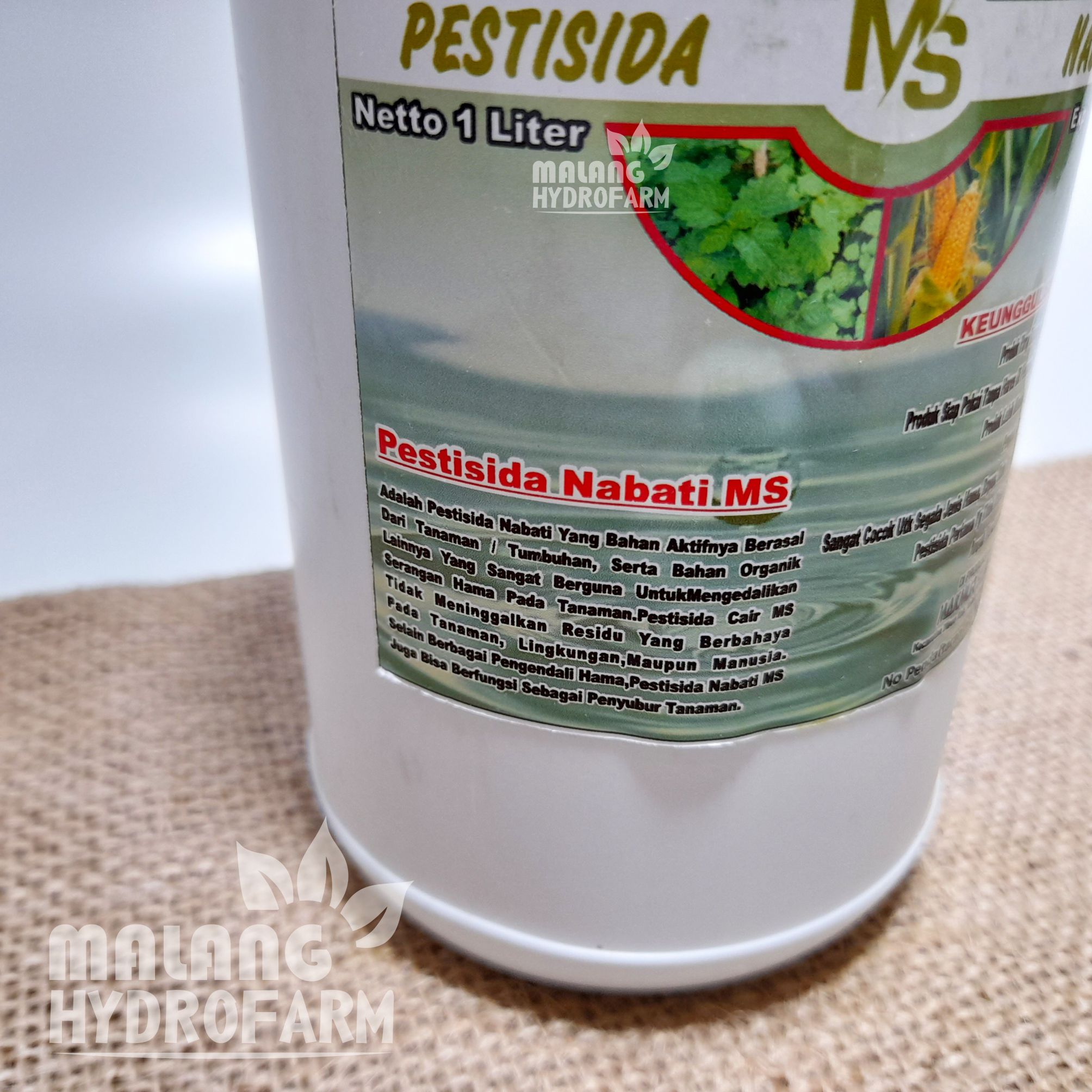 Pestisida Nabati MS 1 liter Organik Cair Pembasmi Tikus Hama Tanaman ...