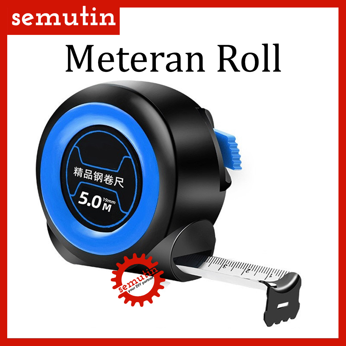 Meteran Roll / Jaket Measure Tape Rol / Tukang Bangunan | Lazada Indonesia