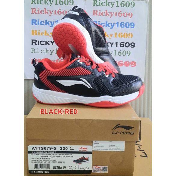 SEPATU BADMINTON LINING ULTRA IV - SEPATU LINING ULTRA IV - PROMO LI ...