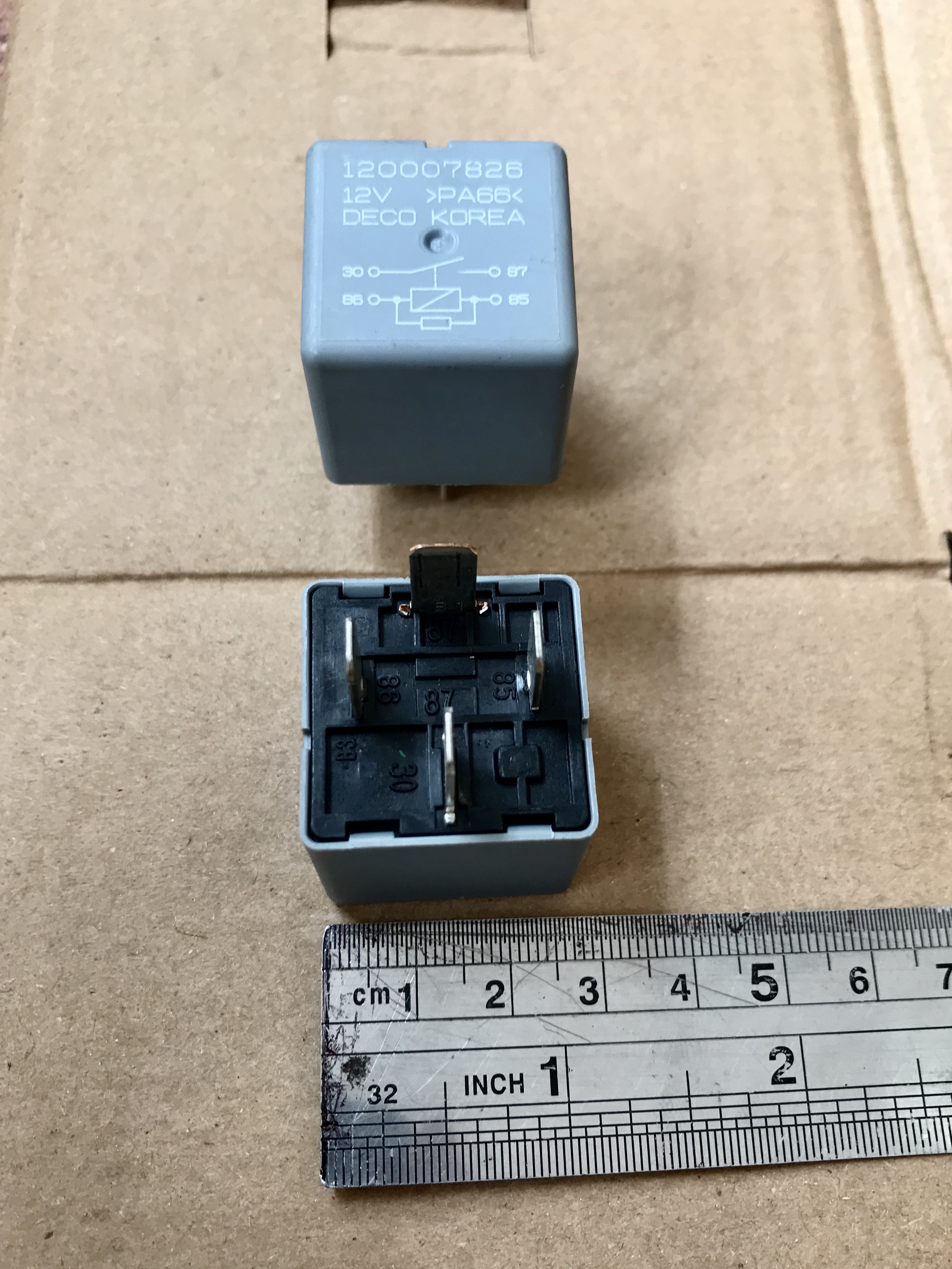 Relay Deco - Korea 12V kaki 4 | Lazada Indonesia