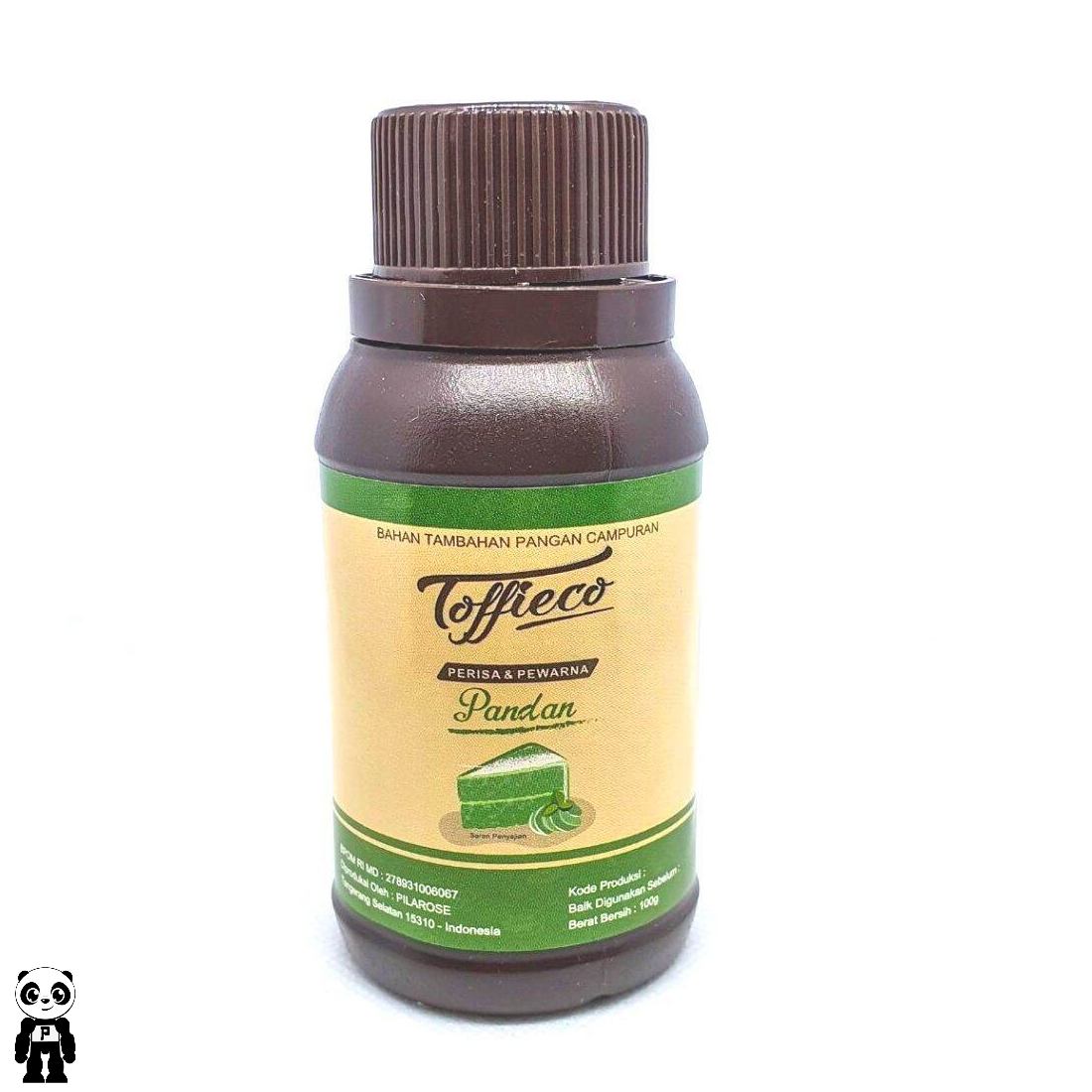 Toffieco Pasta Pandan 100g Toffieco Pandan Flavoring | Lazada Indonesia