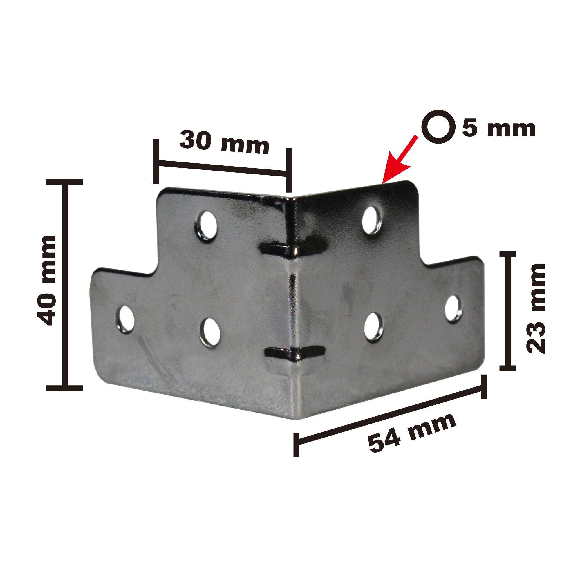 (40 Biji) Siku-Siku Box Flightcase / Penjepit Hard Case SY-ZJM06 Kecil ...