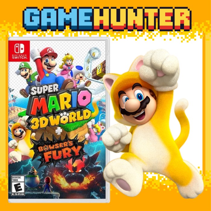 Nintendo Switch Super Mario 3D World / 3DWorld + Bowser's Fury | Lazada ...