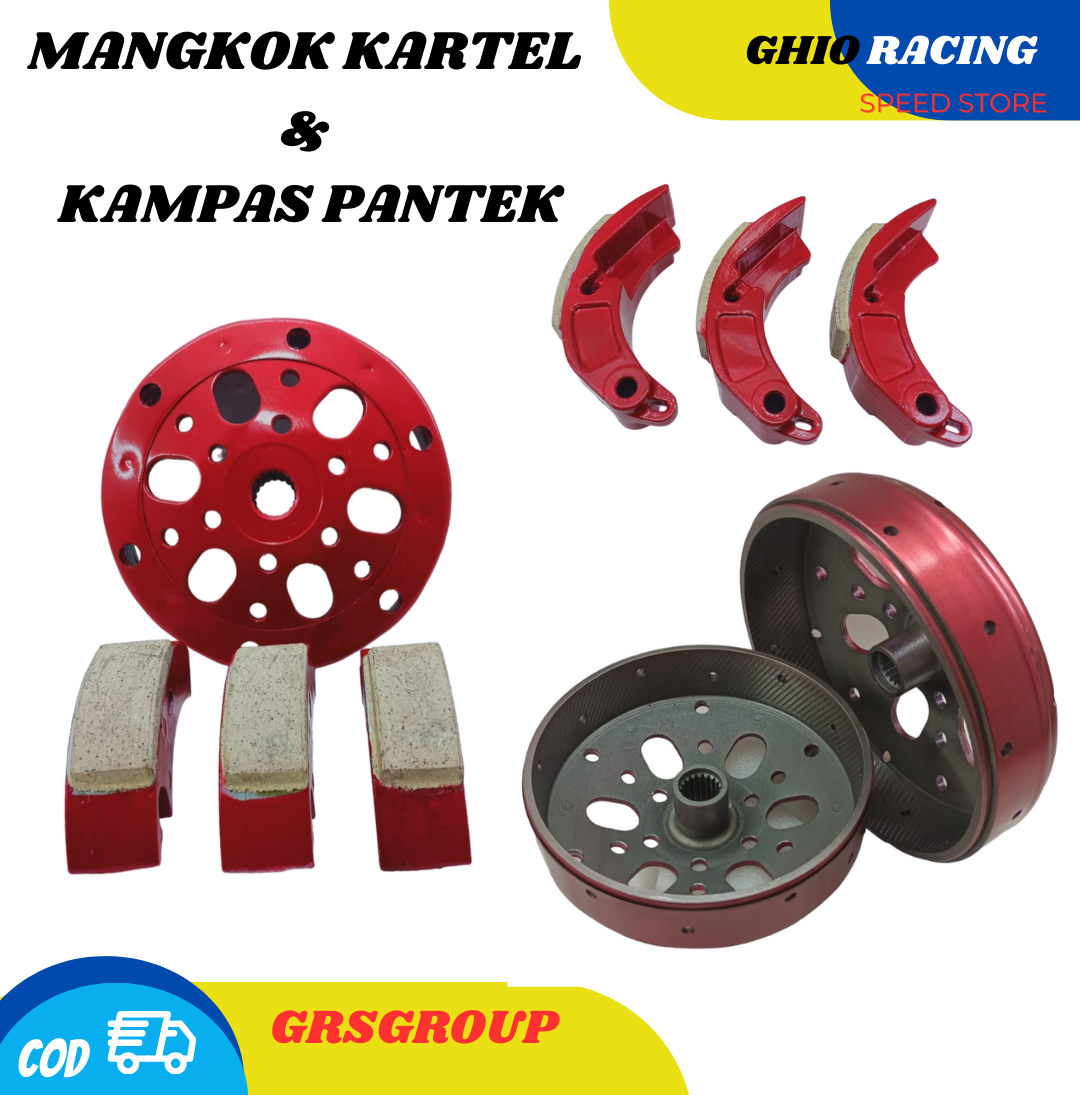 Mangkok Kampas Ganda Kartel & Kampas Ganda Pantek Pantex Genio Beat ...