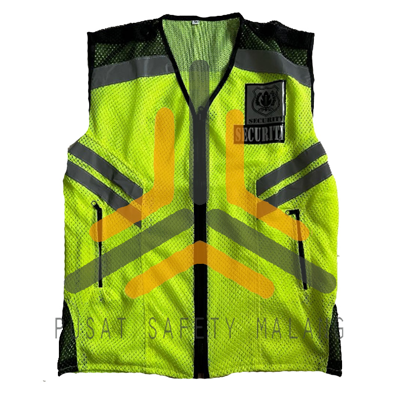 Rompi Satpam Security Rompi Satpam Jaring Doubel mes - ROMPI JALAN ...