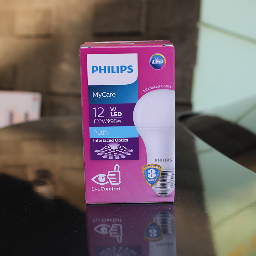 PHILIPS Lampu LED Bulb 12W E27 6500K - PUTIH | Lazada Indonesia