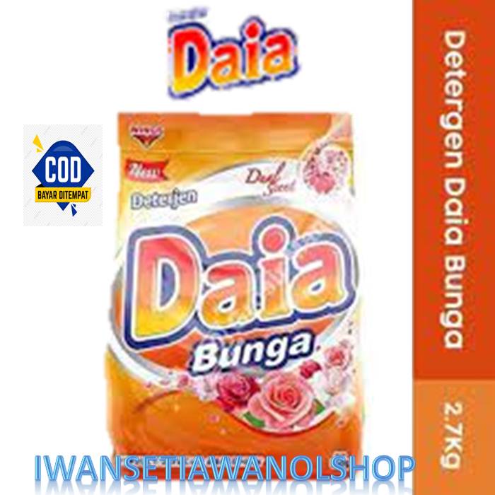Daia Bunga Detergent Bubuk 2.7Kg | Lazada Indonesia