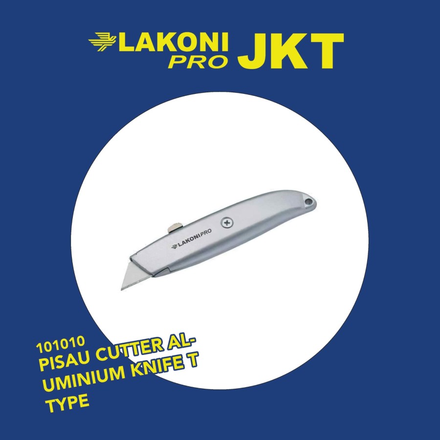LAKONI PRO Pisau Cutter Otomatis 18 mm Auto-Load Snap-off Knife Cutter ...
