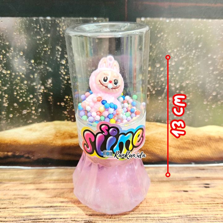 Slime Crystal Mud Labubu/ Slime Labubu Murah/ Slime Labubu | Lazada ...