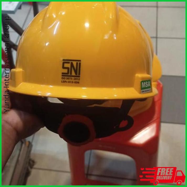 Safety Proyek Helm Msa Lokal /Helm Msa Lokal Warna Kuning Kualitas ...
