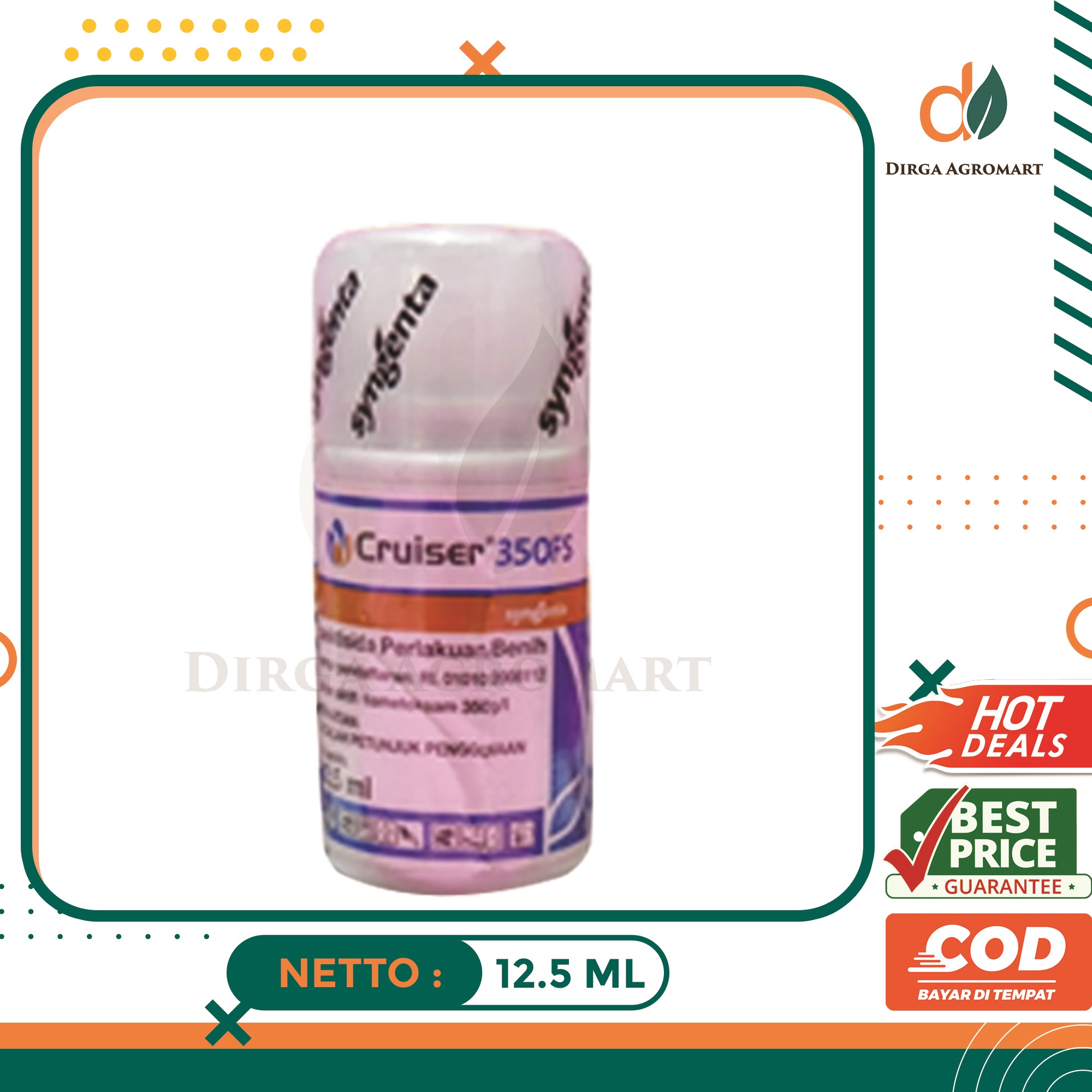 CRUISER 350 FS 12,5 ML + ZPT | PERLAKUAN BENIH | PEMBIBITAN AGAR ...