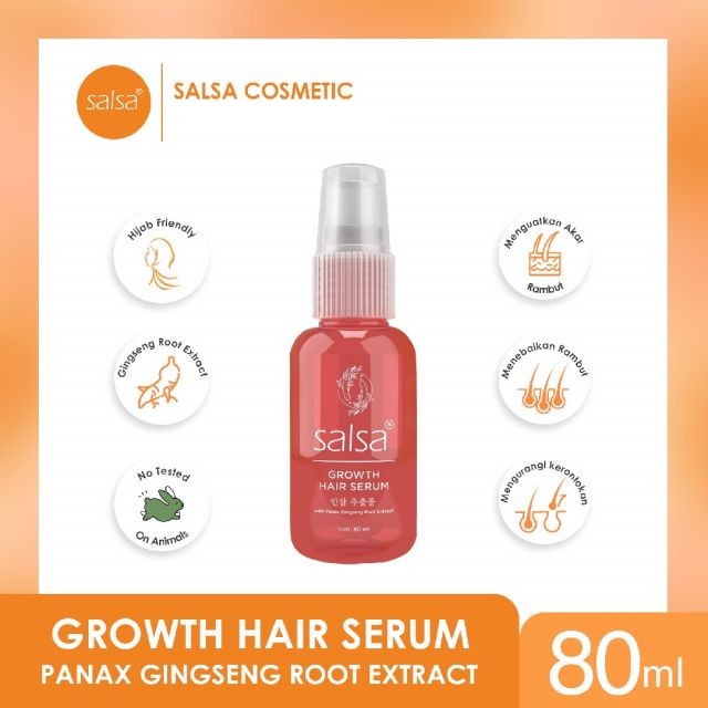SALSA Hair Serum - Perawatan Rambut Keratin & Growth Treatment - Serum ...