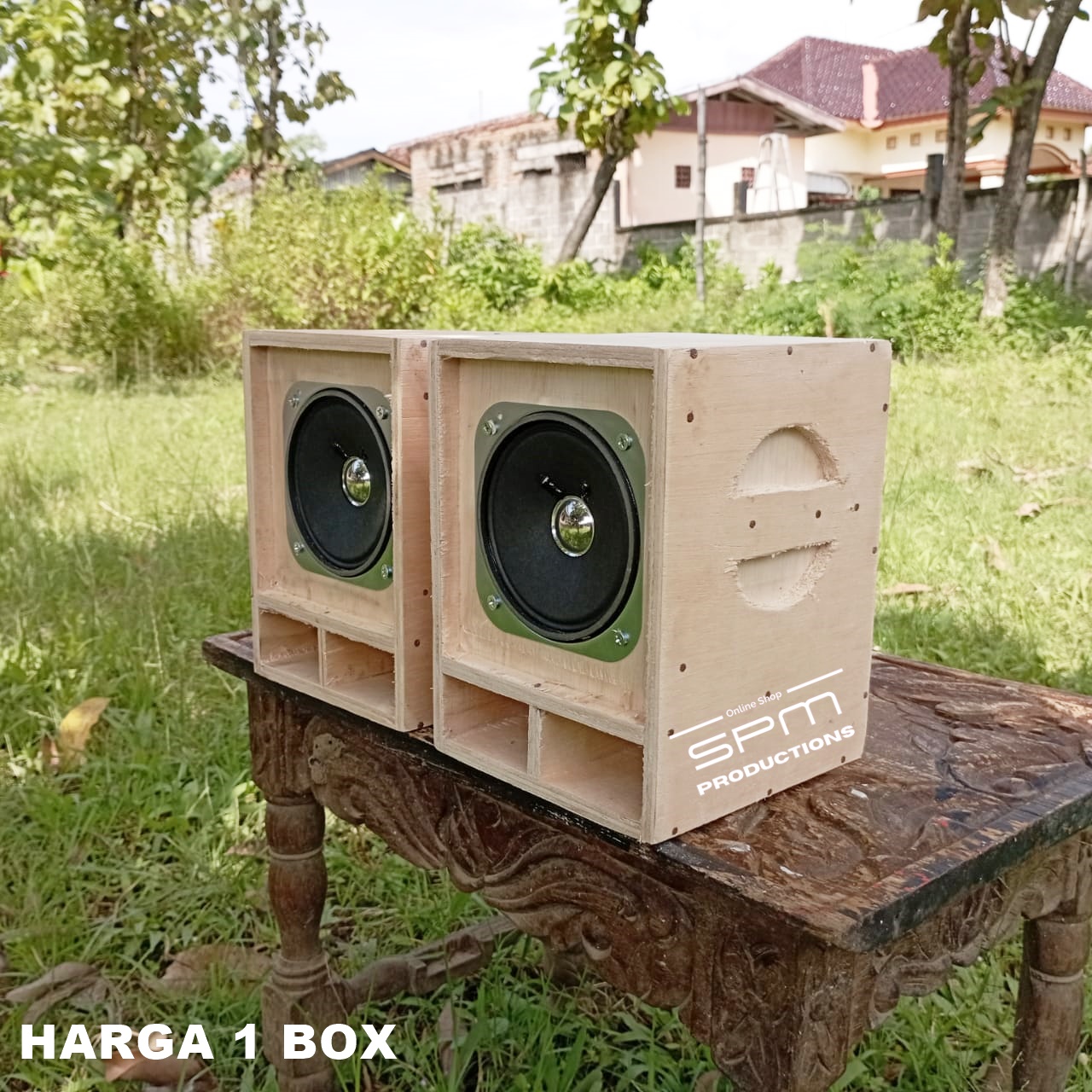 [SIAP PAKAI] Paket Box Miniscoop 4 inch isi Speaker 4 inch ACR KSV 20 ...