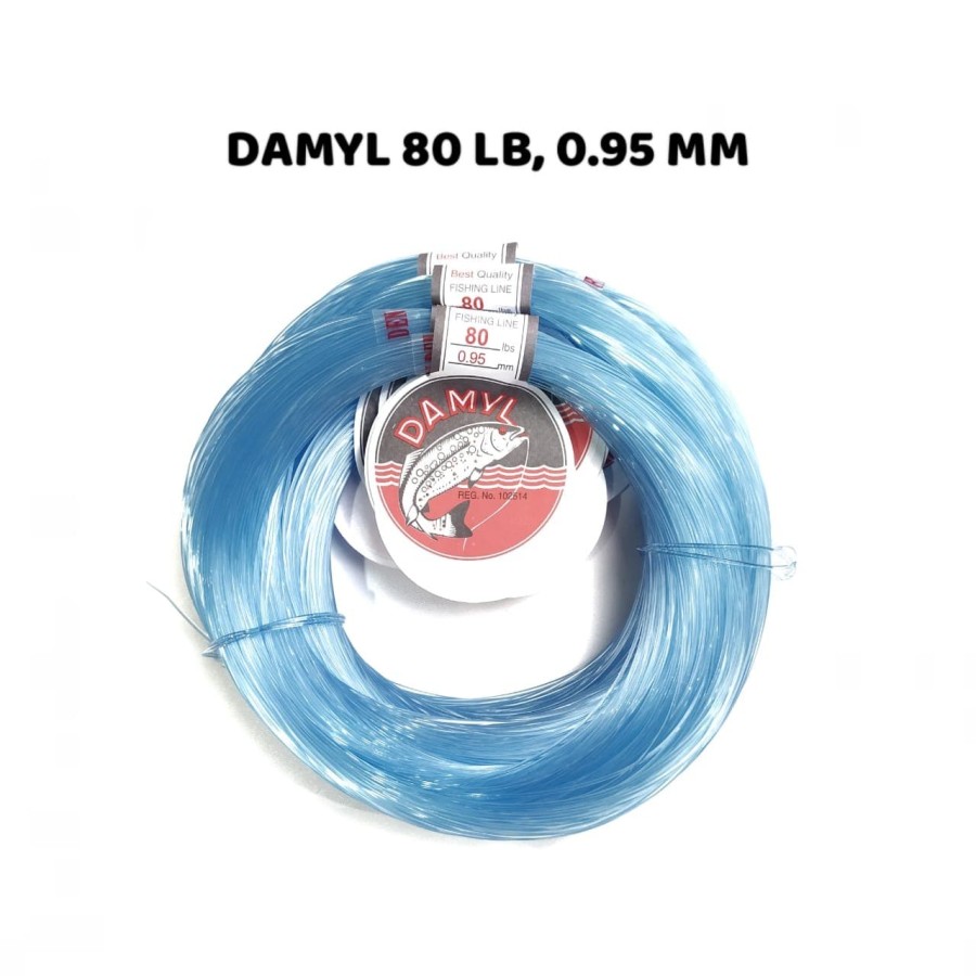 Senar Damyl Biru Panjang 300 Meter - Senar Pancing Damil Panjang 10 ...