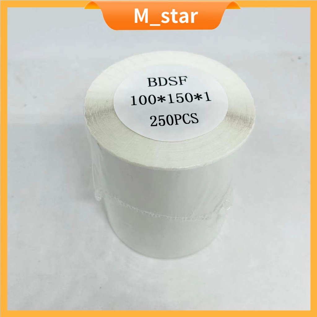 Thermal Label Direct Barcode 100x150/Sticker ukuran A6/Thermal Label ...