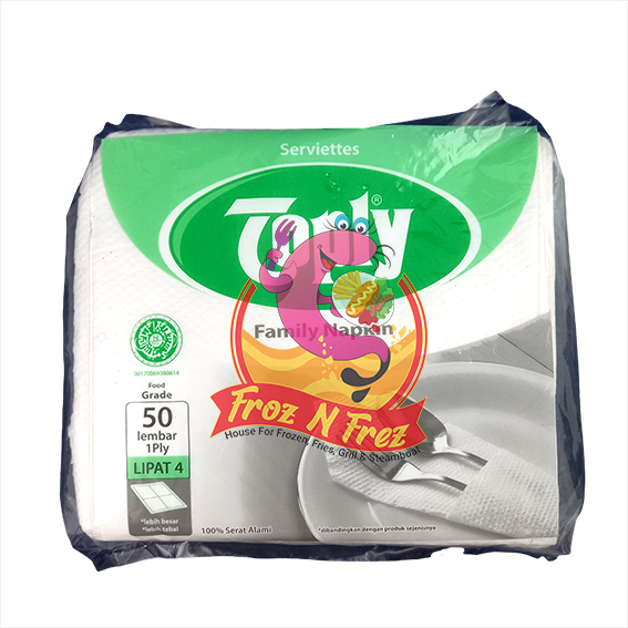 TOPLY Family Napkin (50 Pcs) | Lazada Indonesia
