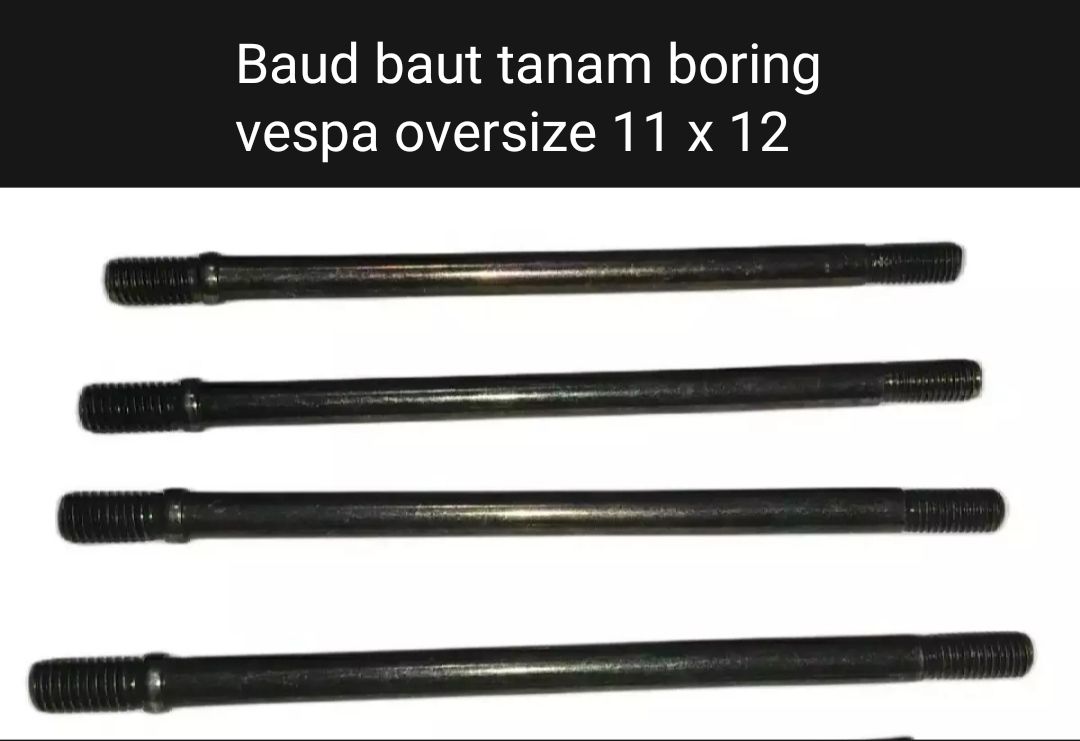 Baut baud tanam boring vespa oversize 11 x 12 (4 pcs) | Lazada Indonesia
