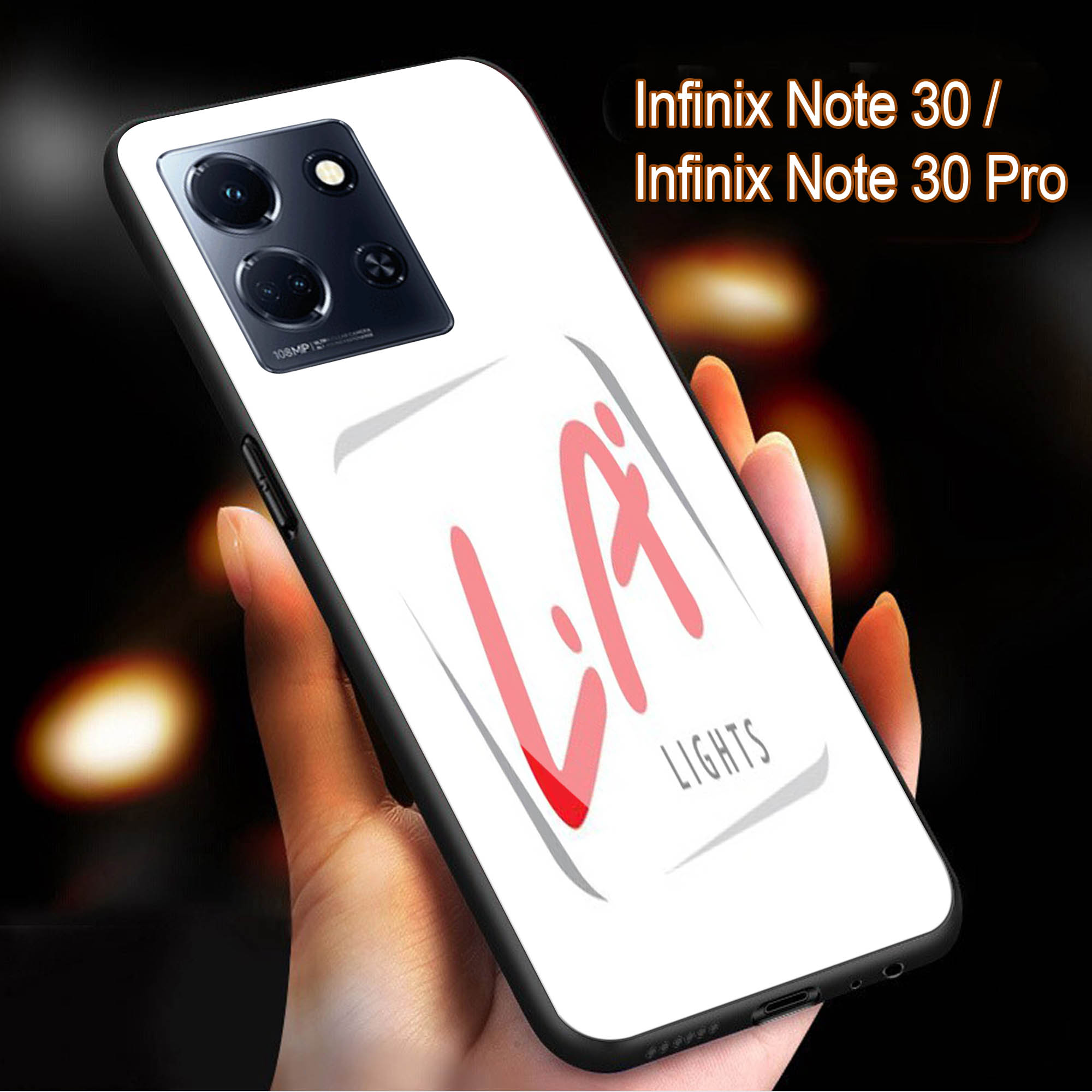 INFINIX NOTE 30 / NOTE 30 PRO - Softcase Glass Kaca - S18 - Casing ...